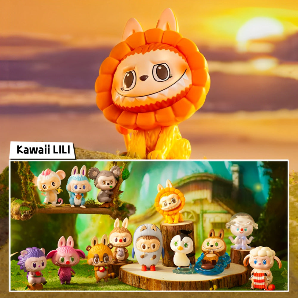 Labubu Animals The Monsters Series – Kitty Family